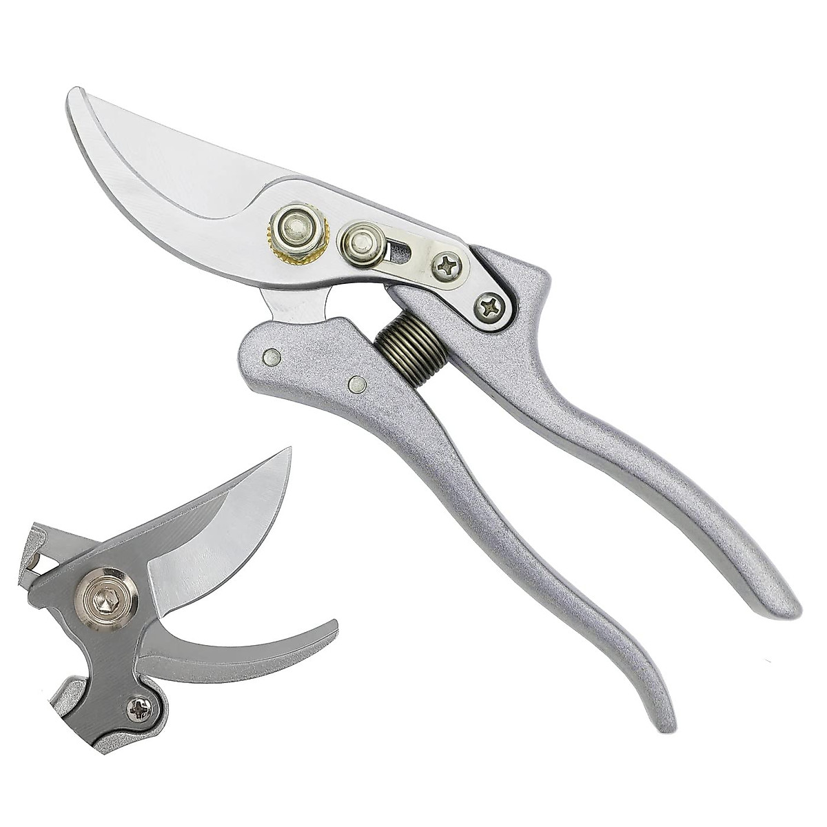 JOYFUL&HOPEFUL Bypass Pruning Shear, Garden Shear Pruner with Precision Blade for Gardening,Trimming Plant Tree Flower