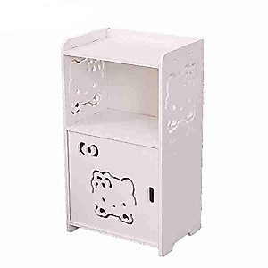 WALNUTA Bedroom Furniture Bedside Table Modern Storage Small Cabinet Assembly nightstand Bedroom Storage Bedside Cabinet