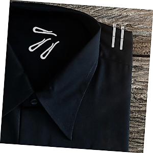 Ciieeo 300 Pcs U Shape Shirt Clips Scarf Clip Party Layout Clips Clothespin Pants Shirt Organizer Clips Garment Clips Alligator Clips Dresses Bra for Dress Clip Holder Tie Clips Christmas