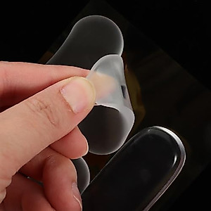 LIFKICH 5pcs Toilet Seat Gasket Kit Toilet Covers Toilet Parts Toilet Lid Bumper Toilet Cushioning Pads Toilet Bumpers Toilet Seat Bumper for Bidet Attachment Toilet Buffer Pads