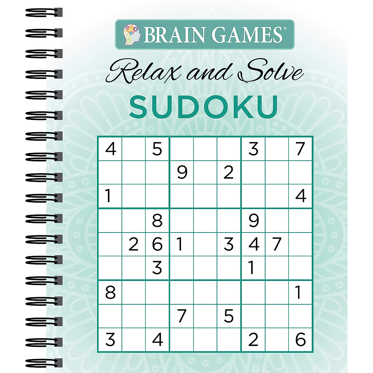 Brain Games - Relax and Solve: Sudoku (Teal)