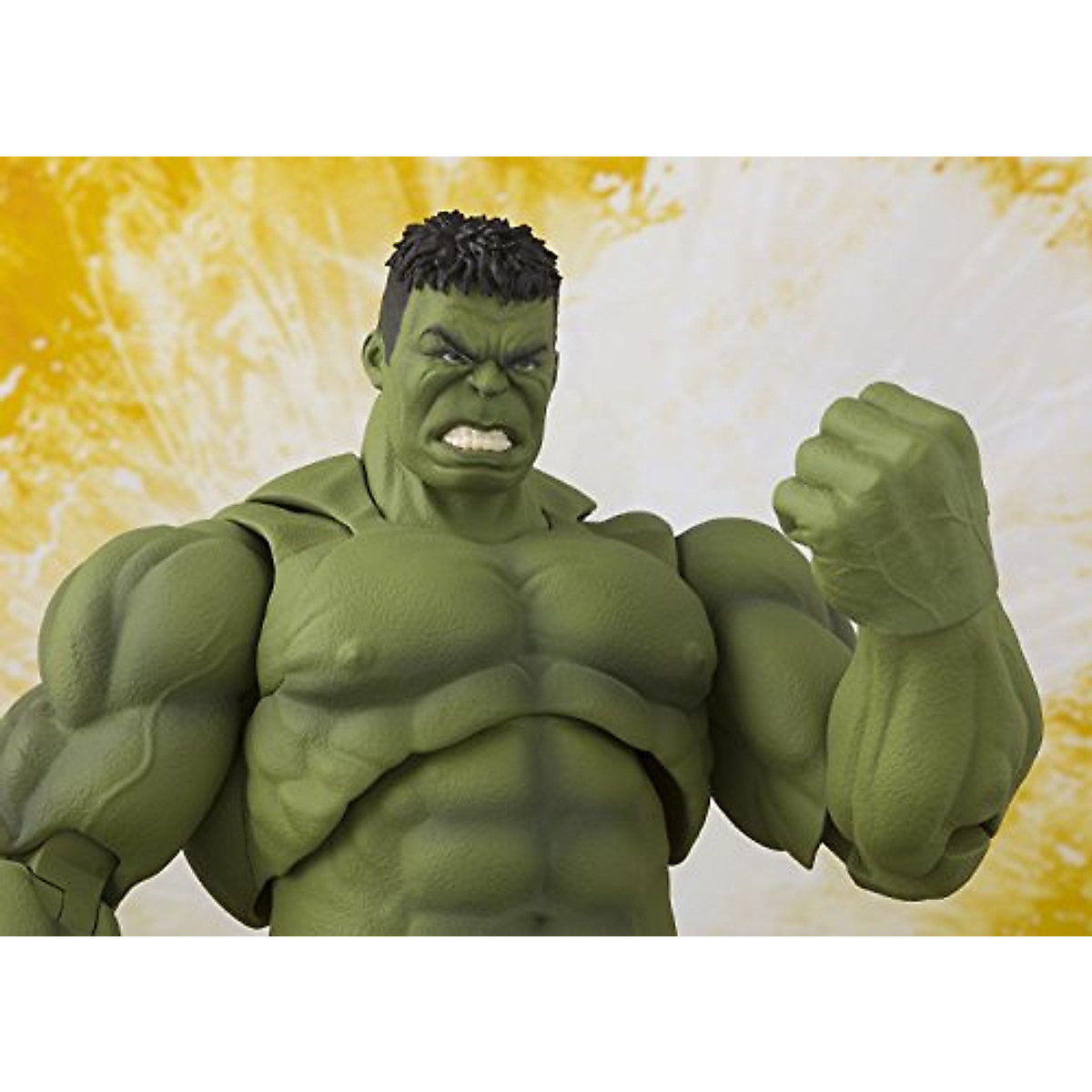 TAMASHII NATIONS S.H.Figuarts Hulk (Avengers: Infinity War) "Avengers: Infinity War" Action Figure, White