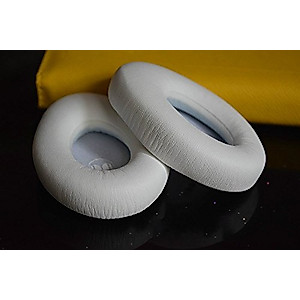 Replacement Earpads Ear Cushion Covers for Monster Diamond Tears Headphone (White)