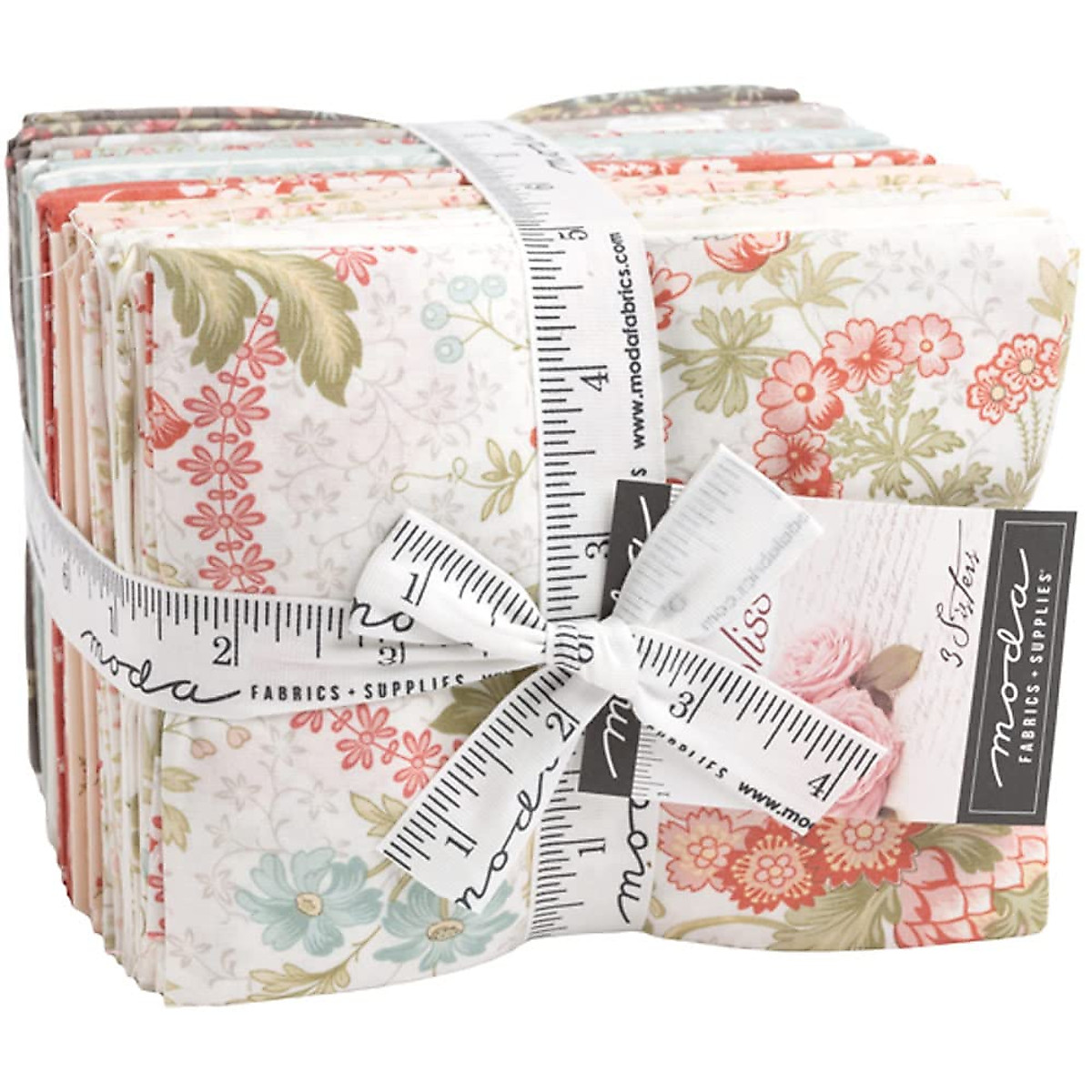 3 Sisters Bliss 36 Fat Quarters Moda Fabrics 44310AB