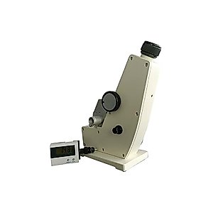HFBTE Portable ABBE Refractometer Abbe Monochromatic Refractometer with Refractive Index nD 1.3000-1.7000 Accuracy(nD) ±0.0002 for Sugar Solution,Beverage,Oil,Food,Pharmaceutical,Paint,Petroleum,Etc