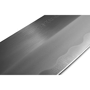 Seki Japan TSUBAZO Japanese Meat Vegetable Cleaver, Stainless Steel Butcher Knife, Shiraki Handle, 170 mm (6.7 in)