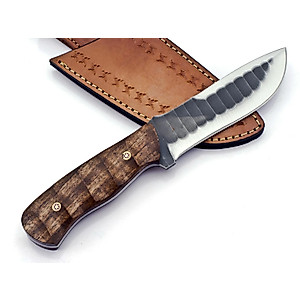 UK UNIQUE SHARP KNIVES BK-780 Handmade D2 Stainless steel 10 Inches Hunting knife- Beautiful Walnut wood Handle