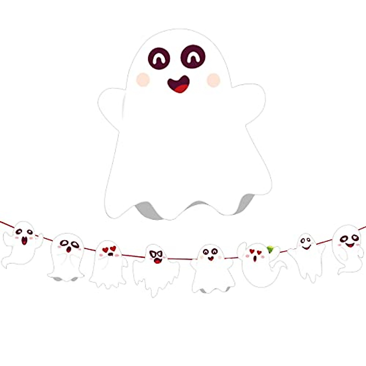 Halloween Party Favors Halloween Decor Halloween Decoration Flag Pulling Mall Bar KTV Kindergarten Halloween Decoration Supplies Layout Boxing Day Christmas Eve