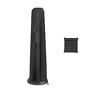 LSongSKY Tower Fan Cover, Waterproof And Dustproof Fan Cover, Suitable For Most Indoor Or Outdoor Portable Electric 42 "Oscillating Tower Fans, 10 x 10 x 42 inches,Black