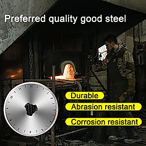 Rotary Cutters Blades 45mm Rotary Blades,Fits OLFA,DAFA,Truecut Replacement，Blades Sharp Durable Fabric Cutter Quilting Scrapbooking Sewing Arts Crafts Fits Most Rotary Cutters