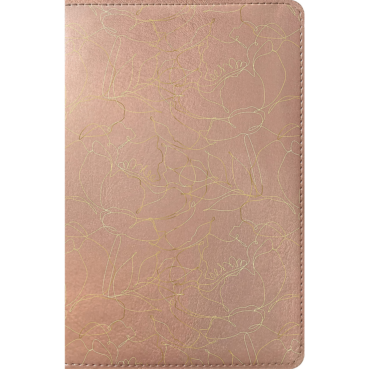 NLT Super Giant Print Bible, Filament Enabled (LeatherLike, Blush Floral, Red Letter): DaySpring Signature Collection