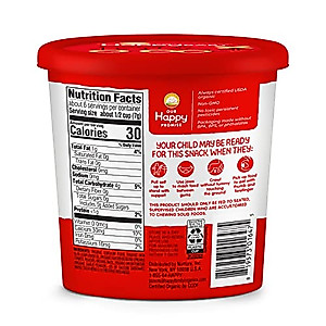 Happy Baby Organic Snackers Baked Grain Snack for Crawling Babies, Tomato and Basil, 1.5 Ounce (Pack of 6)