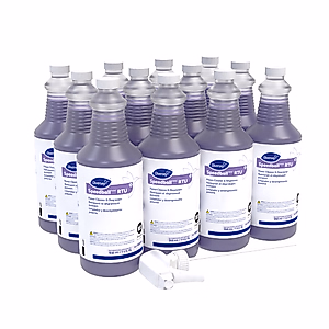 Diversey 95891164 Speedball 2000 Heavy-Duty Cleaner, Citrus, Liquid, 1qt. Spray Bottle (Case of 12)
