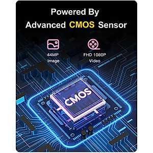 Digital Camera, FHD 1080P Kids Camera with Neck Lanyard 32GB Card Battery, Anti-Shake 16X Digital Zoom, 44MP Point Shoot Cameras, Compact Portable Small Gift Camera for Kid Teen Student Girl Boy(Pink)