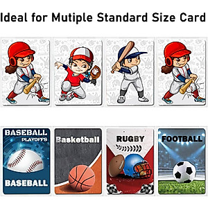 Card Sleeves Toploaders for Trading Cards, Soft Clear Baseball Card Sleeves Penny Sleeves Fit for Sprots Cards, MTG, Game Cards, Football Cards (1000)