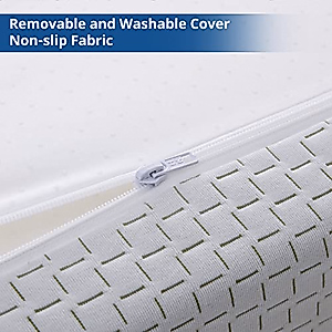 FONTOI Full Size Mattress in a Box, 8 inch Bed Mattresses Made in USA with Breathable Bamboo Cover, Cooling Gel Green Tea Memory Foam, Medium Firm (8IN-MDR-Full)