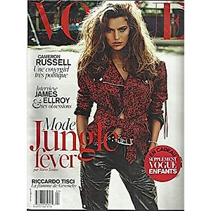 VOGUE PARIS MAGAZINE, MODE JUNGLE FEVER, AVRIL 2014, NO. 916, FRENCH LANGUAGE ~