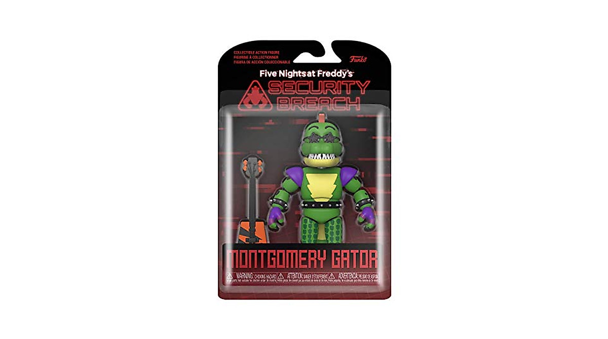 Montgomery Gator Funko Action Figure - FNAF Collectible