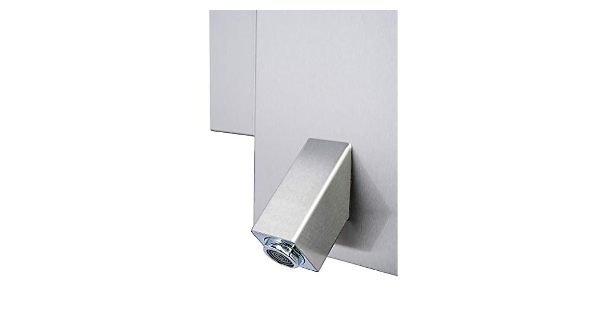 Stainless Steel Blue Ocean 48" Shower Panel with Rainfall