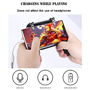 Newseego Mobile Game Controllers, iOS & Android Controller, Aim Trigger Fire Buttons L1R1 Shooter Sensitive Joystick, Portable Controller Gamepad with Triggers (Latest Upgraded Version)