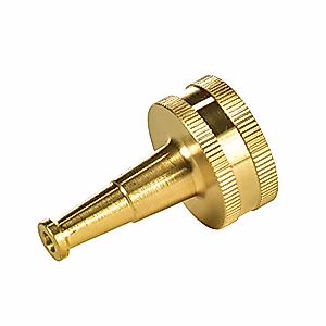 2 Pack Sweeper Nozzle for Garden Hose, 2" Hose jet nozzle with 3/4-Inch Hose Thread Inlet