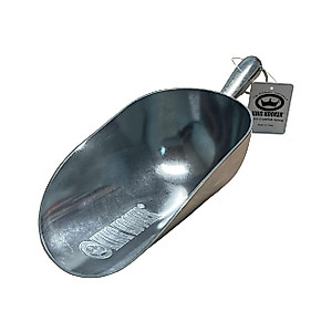 King Kooker Aluminum Crawfish Scoop, 1 Piece, Round Bottom, Great for Seafood, Ice, Coffee, Any Bulk Items