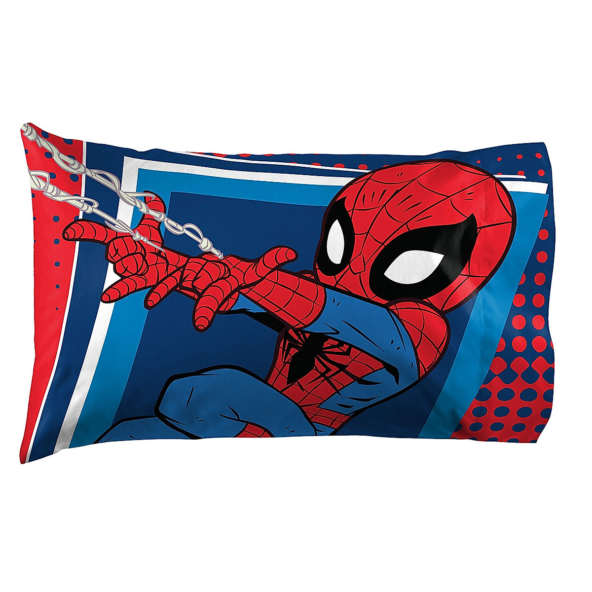 Jay Franco Marvel Super Hero Adventures Go Spidey Toddler 5-Piece Bedding Bundle- Includes Bed Set, Pillowcase