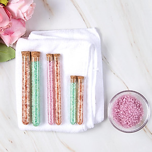 15x150mm Glass Test Tubes with Cork Stoppers 20 ml, 20 Pack Plant Propagation Tubes, Small Clear Test Tubes for Shots, Ants, Lab, Scientific Experiments