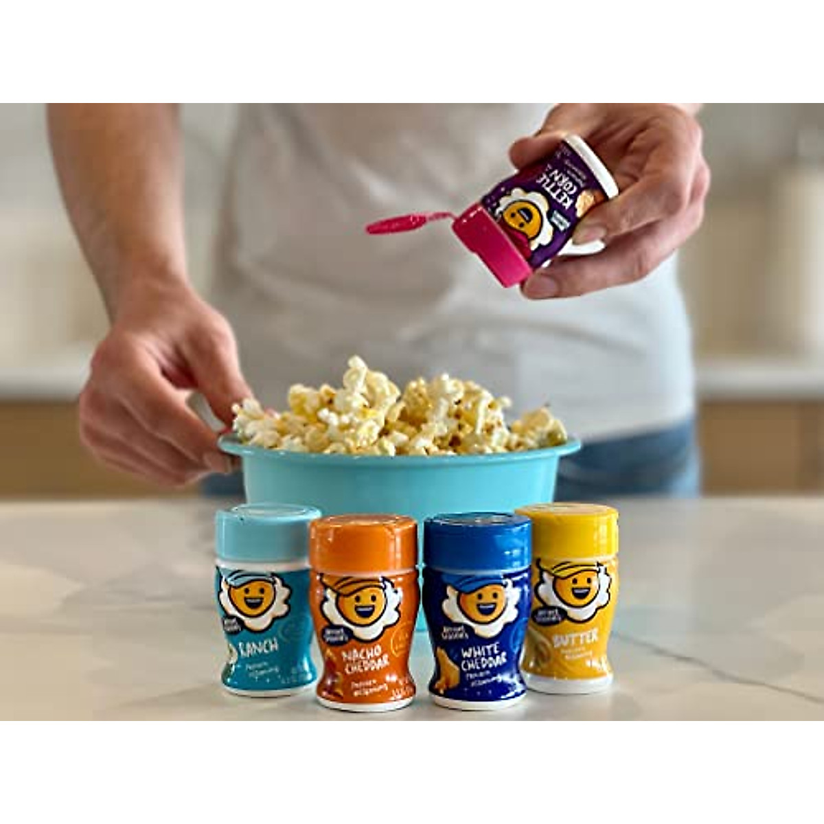 Kernel Season's Popcorn Seasoning Mini Jars Variety Pack, 0.9 Ounce (Pack of 8)