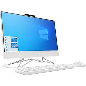 HP 24-dd0117c 23.8" AIO Computer R3-3250U 8GB 512GB SSD W10H White 1K0D7AA (Renewed)
