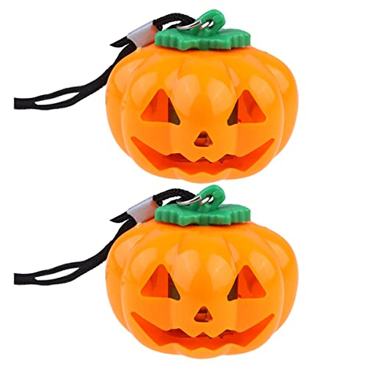 BESTOYARD Flash Toys 4 Pcs LED Light Pumpkin Pendant Necklace Halloween led Necklace Halloween Light up Necklace Up Halloween Pumpkin Skull Necklace