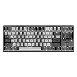 Mechanical Keyboard Mechanical Gaming Corona Cherry MX Brown Red Blue Switch PBT Keycaps Gaming Keyboard for PC/Gamer, Typist(Brown Switch,Black)
