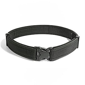 BLACKHAWK Black Reinforced Web Duty Belt - Medium