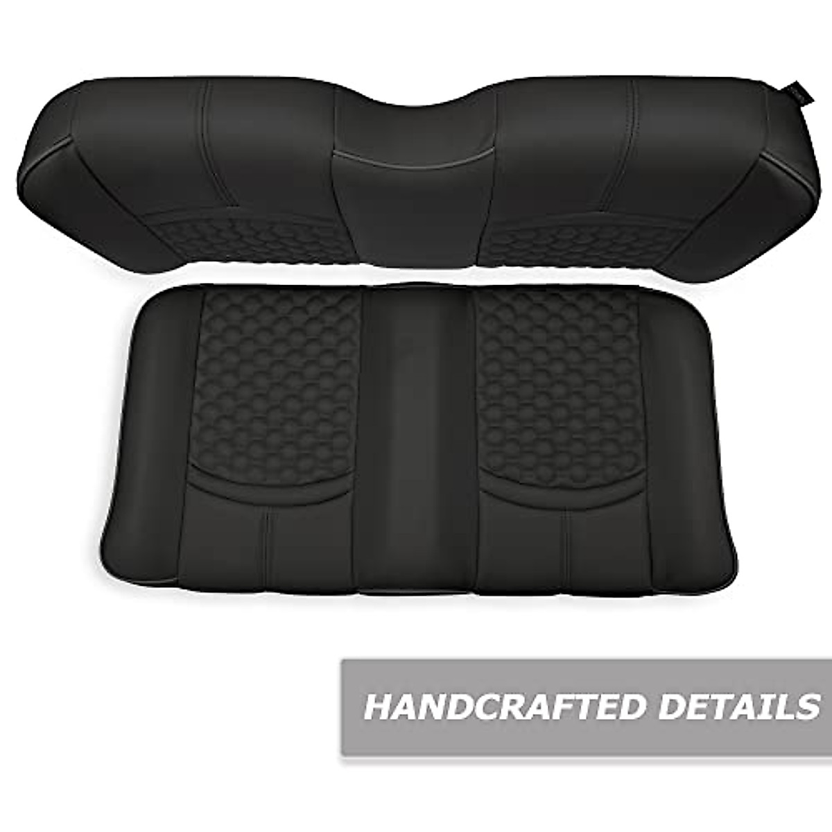 MODZ® FS1 Custom Golf Cart Front Seat for ICON - [Add $40] - Black Base - Cobra Pattern