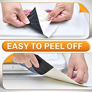 WELLUCK RV Roof Tape Sealant Roofing Tape, 4 Inch X 50 Foot Natural White RV Tape for Roof Repair Camper Trailer Boat Sealing Leak Repair, UV & Waterproof