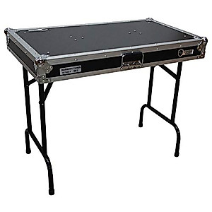 Harmony Audio HCTABLE Portable 36" Wide DJ Workstation Table 30" Height