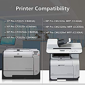 1 Pack 304A | CC530A Remanufactured Toner Cartridge Replacement for HP Color Laserjet Pro CP2025 CP2025n CP2025dn CP2025x CM2320n MFP CM2320fxi MFP CM2320nf MFP Printer,Sold by TopInk