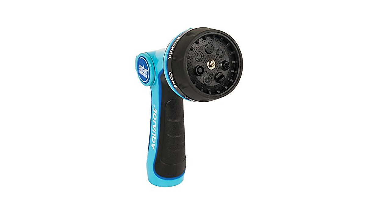 Aqua Joe Heavy Duty Metal Hose Nozzle with Smart Throttle — versatile ...