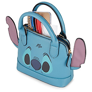 Disney Lilo and Stitch Handbag - Girls, Boys, Teens, Adults - Officially Licensed Stitch Faux Leather Cosplay Mini Crossbody Handbag