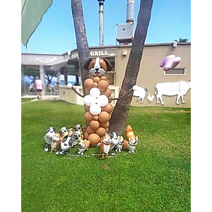 4 Pack Walking Cat Balloons Animal Pet Cat Balloons Cat Balloons for Kids Birthday Party Pet Cat Theme Birthday Party Decorations