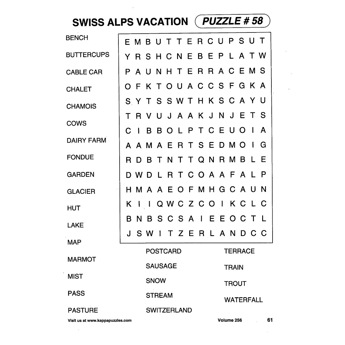 KAPPA Super Saver LARGE PRINT Word Search Puzzle Pack - (Pack of 6) Full Size Books