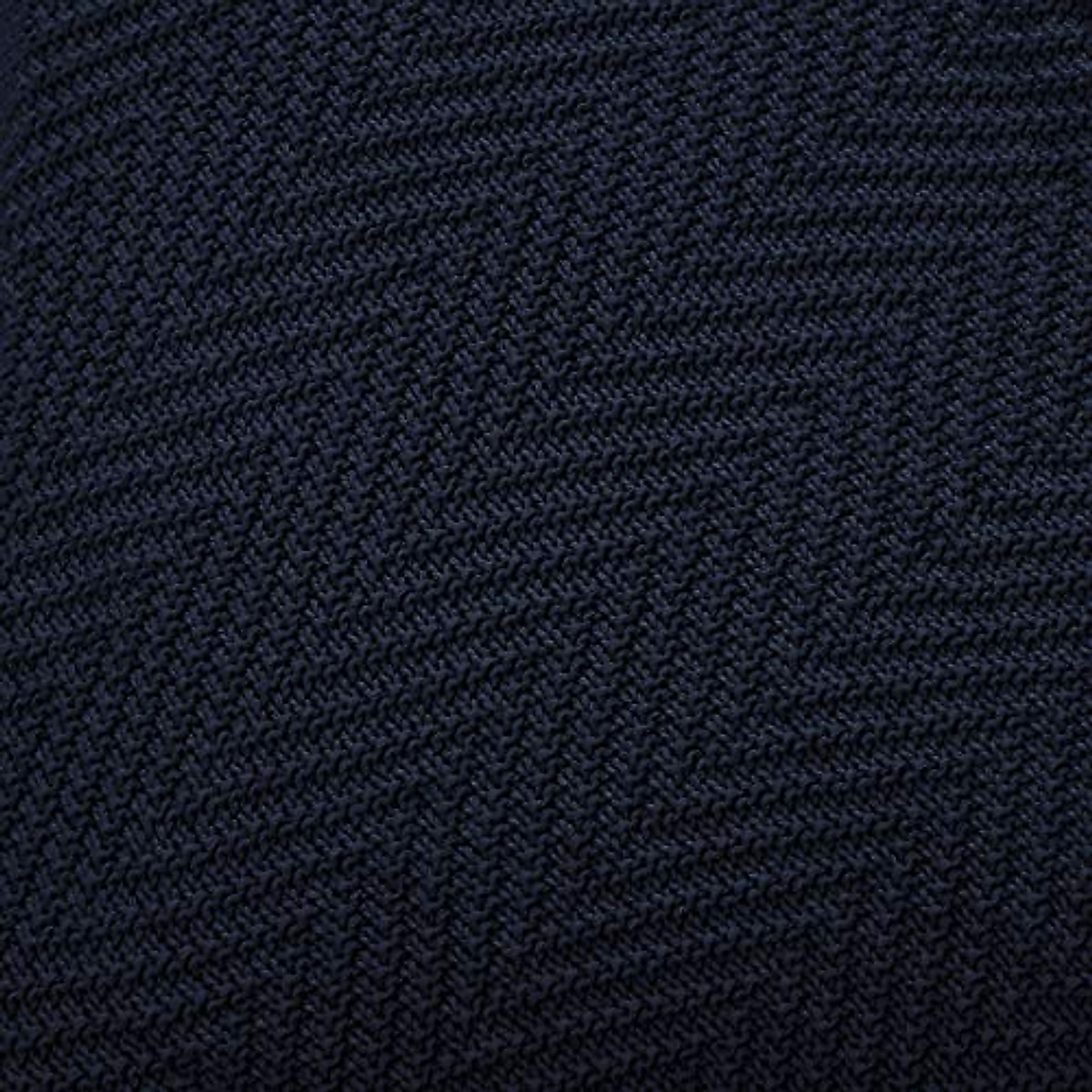 Longhui bedding Fringe Knit Cotton Throw Blanket, 50 x 60 Inch Decorative Knitted Cover with 6 Inches Tassels, Bonus Laundry Bag – 2.5lb Weight, Couch Blankets, Dark Navy Blue