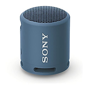 Sony XB13 Extra BASS Portable IP67 Waterproof/Dustproof Wireless Bluetooth Speaker (Light Blue) with Knox Gear Hard Shell Storage and Travel Case (Black) Bundle (2 Items)