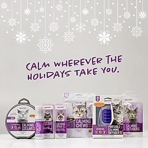 SENTRY PET Care Sentry Calming Collar for Dogs, Anxiety Reducing Pheromone Collar, Releases Pheromones for 30 Days, Helps Calm During Loud Noises and Separation, 1 Count, Purple