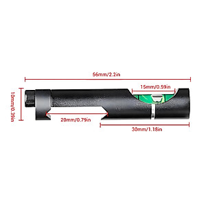 Higoo® Bubble Level for 20mm Picatinny Waver Rail Rifle Scope