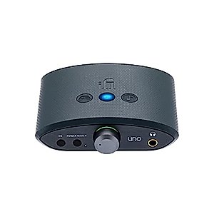 iFi uno - DAC & Headphone AMP - USB-C Input - Improve Lacklustre Audio - Streaming/Gaming/Music Modes Adjust Sound to Suit You - 32-bit/384kHz/DSD256/MQA - Windows/MAC/Smart Device/Active Speakers