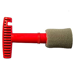 Gigicloud Car Lug Nut Wheel Cleaning Brush, Car Washing Embedded Steel Ring Screw Cleaning Brush with Handle Lug Nut Car Wheel Detailing Brush Car Nut Wheel Cleaning Tool Kit