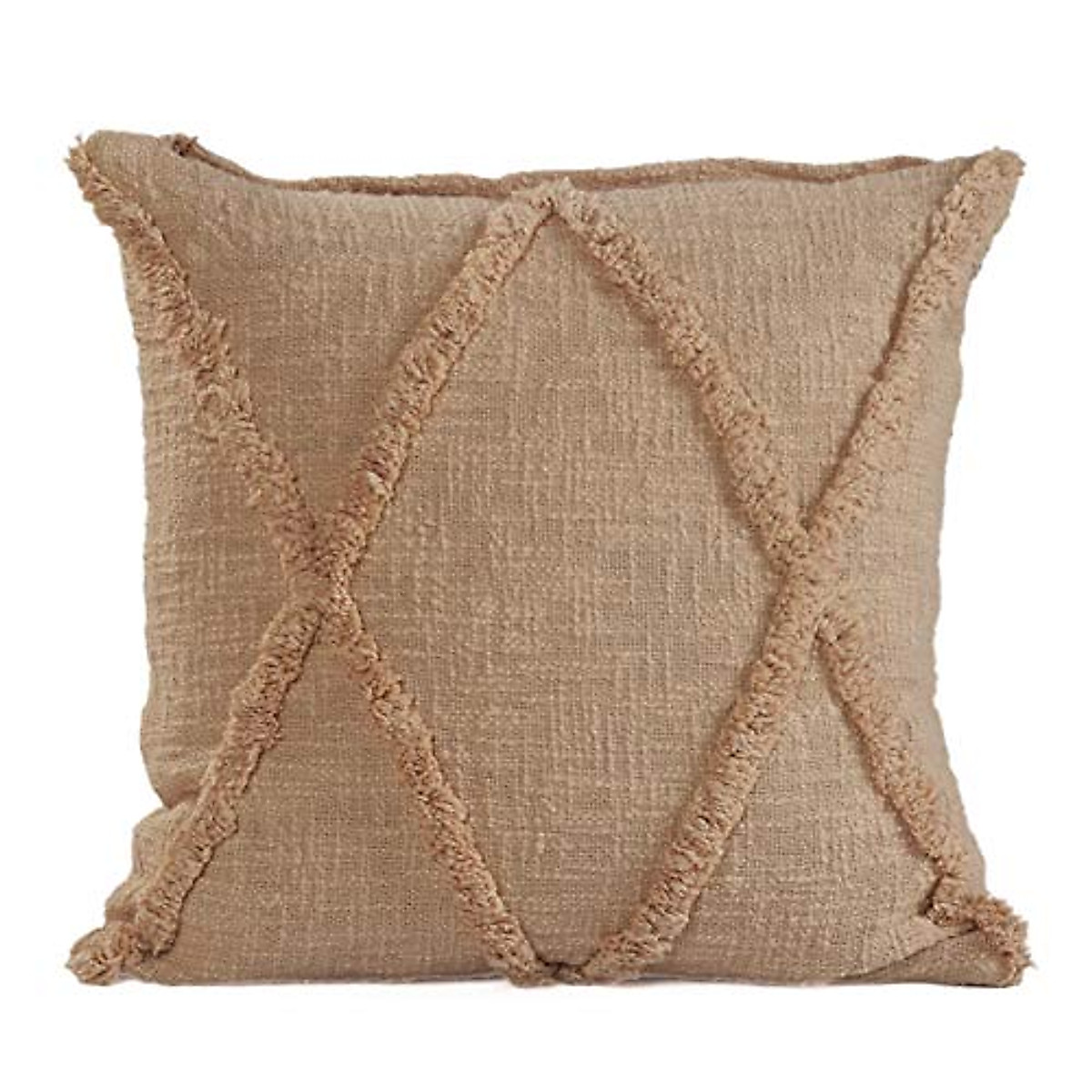 LR Home Raquel Pillow, 18" x 18", Peach