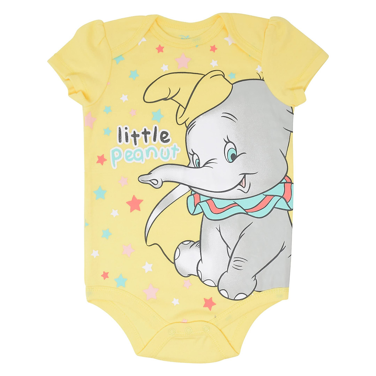 Disney Classics 101 Dalmatians Bambi Dumbo Aristocats Baby Girls 5 Pack Bodysuit 6-9 Months