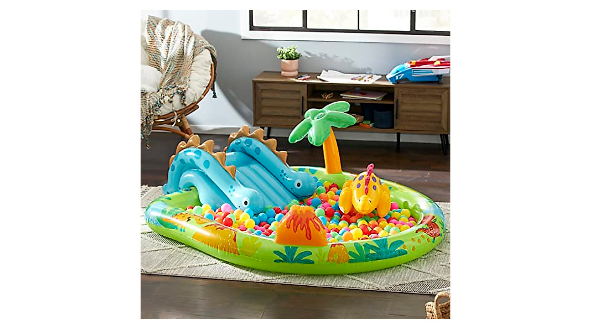 Intex Little Dino Inflatable Pool - Fun for Kids